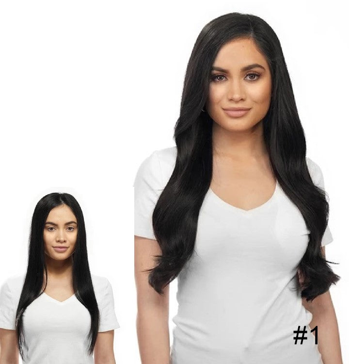 Silk Seam Clip-in Extensions – TopHair Topper