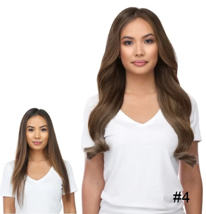 Silk Seam Clip-in Extensions – TopHair Topper